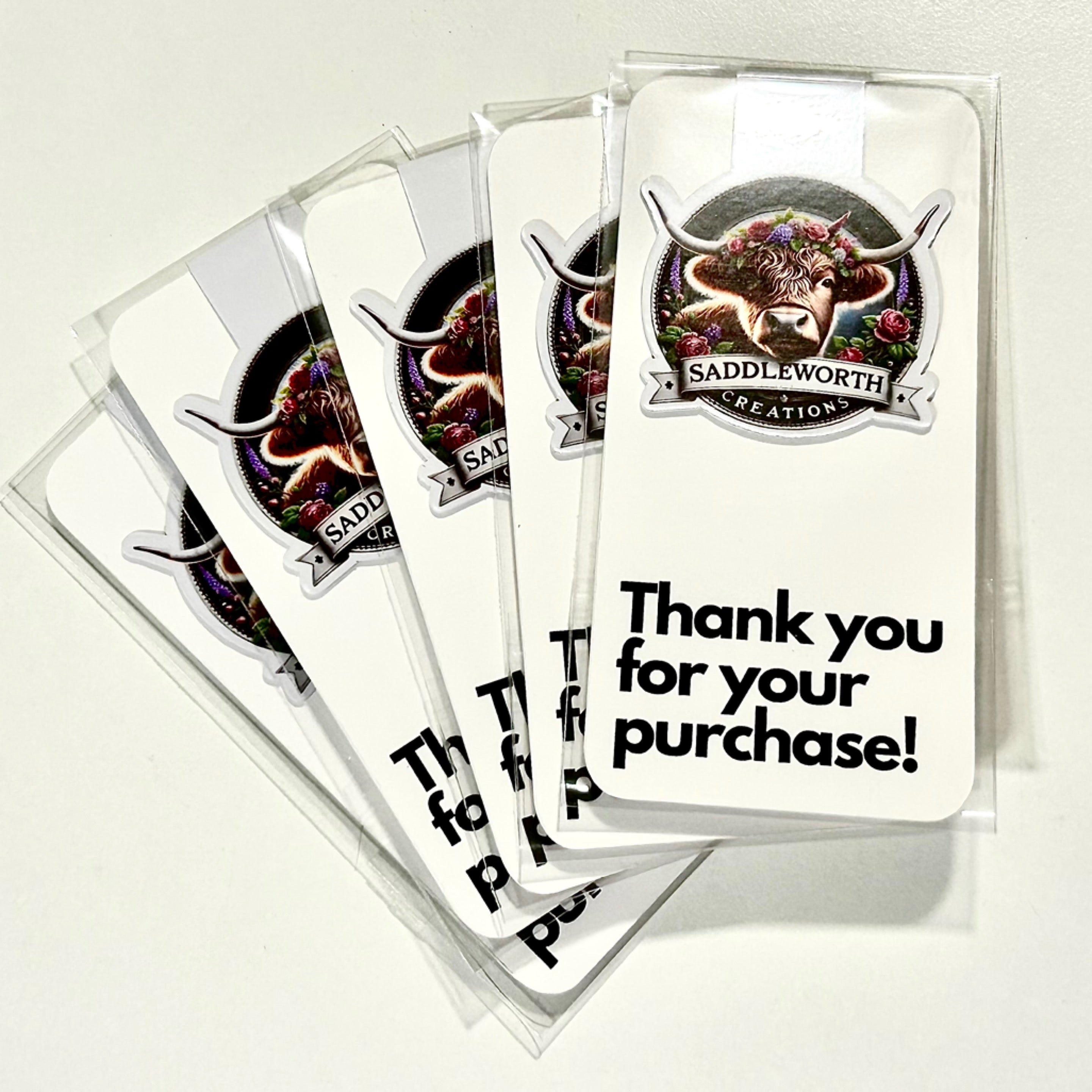 Custom - Magnetic Bookmark -10pcs | The Small Business Branding Co